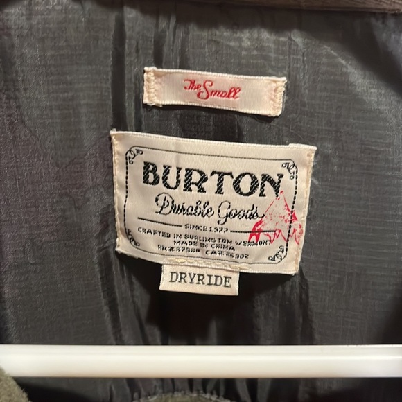 Burton | Jackets & Coats | Vintage Burton Whistler Blackcomb M Green ...